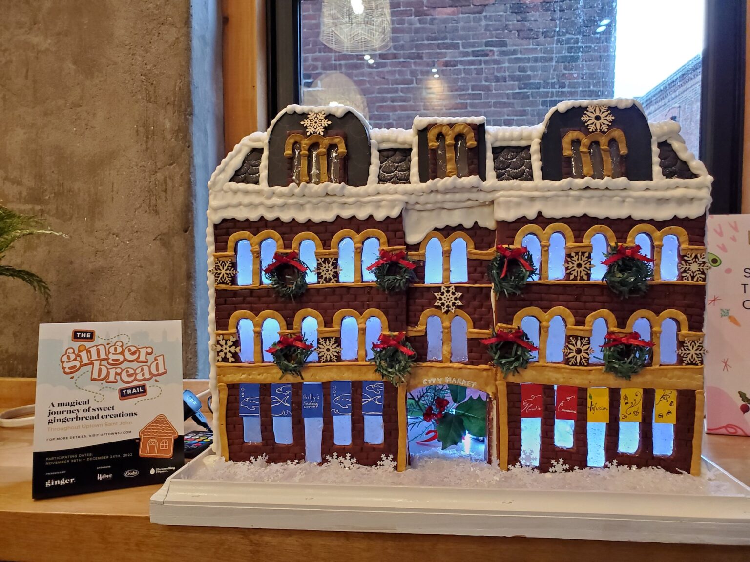 Gingerbread Trail | Uptown Saint John NB